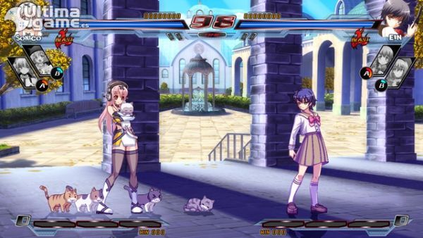 Nitroplus Blasterz: Heroines Infinite Duel PS3 y PS4: Ultimagame